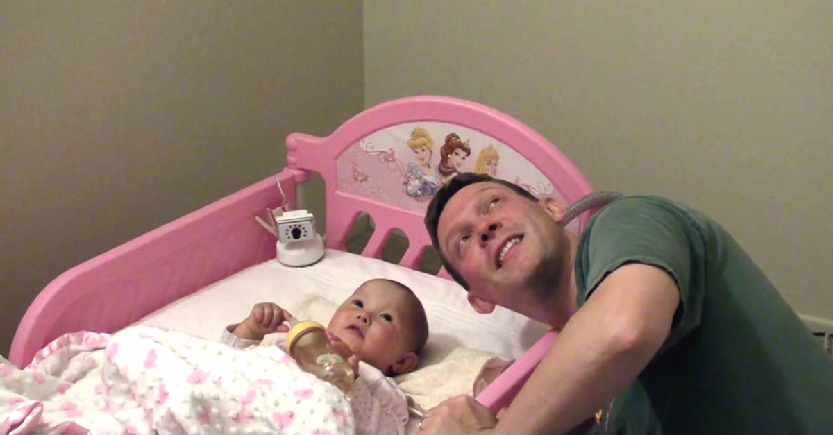 She Tells Daddy To Watch The Ceiling. When He Looks Up? I Can't Stop ...