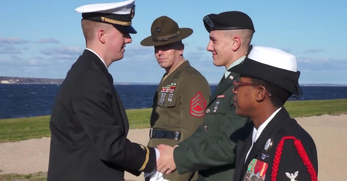 He Shakes His Brother’s Hand As His Superior Watches, But Watch The ...