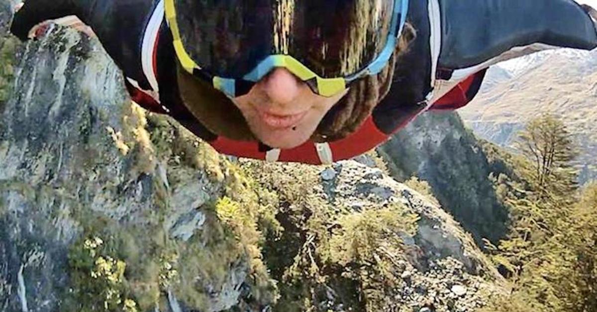 Breathtaking Footage Of A Human Flying Through The Swiss Alps! This Is ...