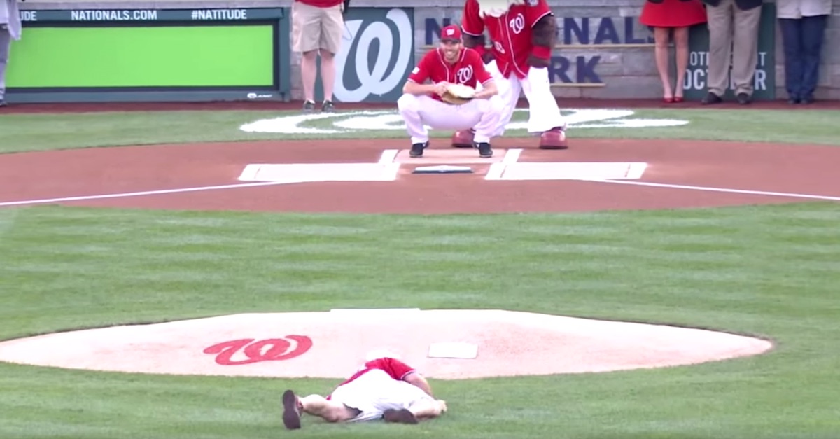 Army Vet Was Asked To Throw The First Pitch, So Everyone Was Stunned ...