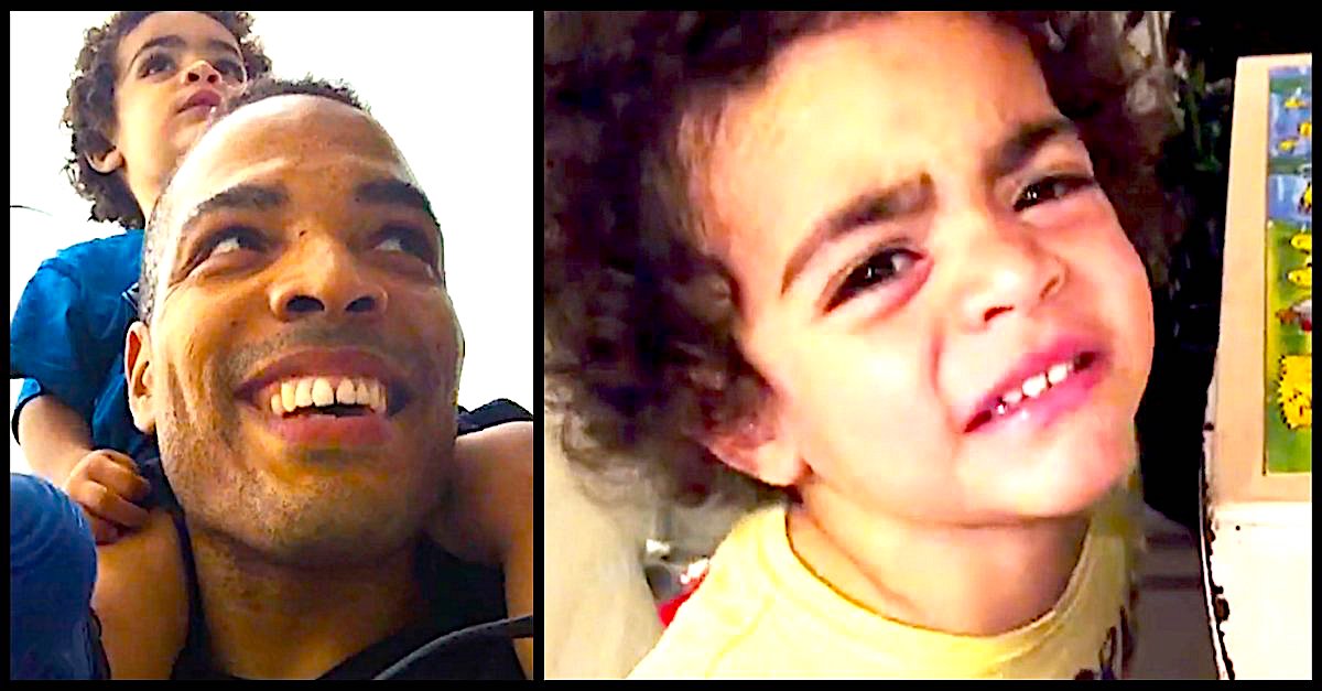 Dad Records Toddler For A Day To Learn How To Keep Him Alive, Then He ...