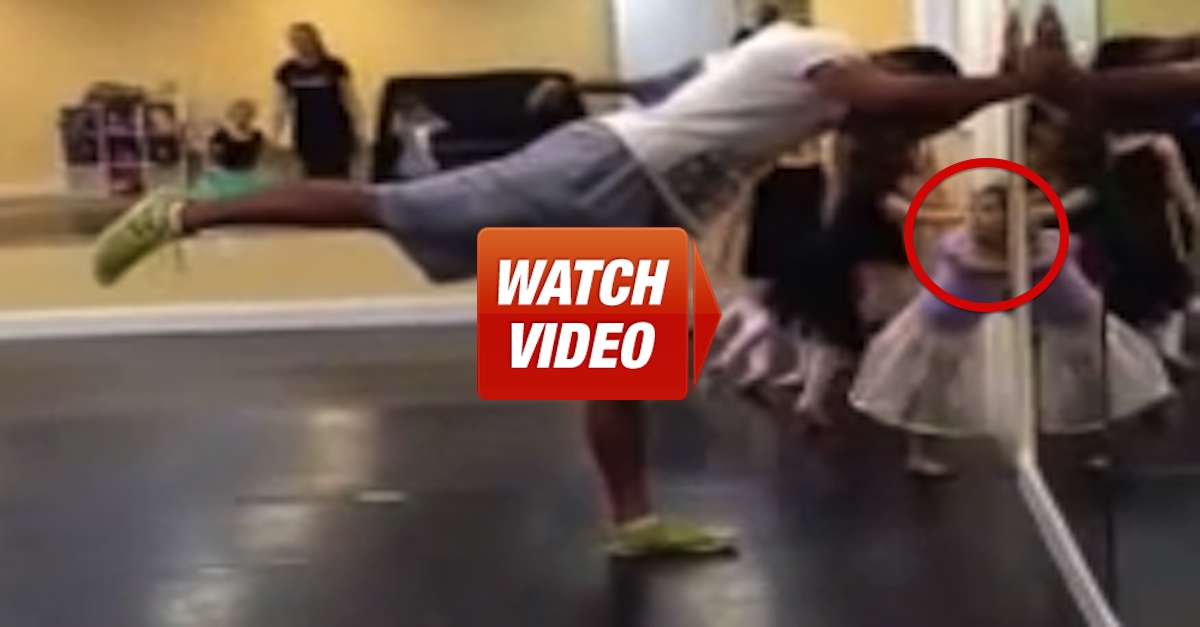 His Little Girl Was Too Scared To Dance In Class. What He Did For Her ...
