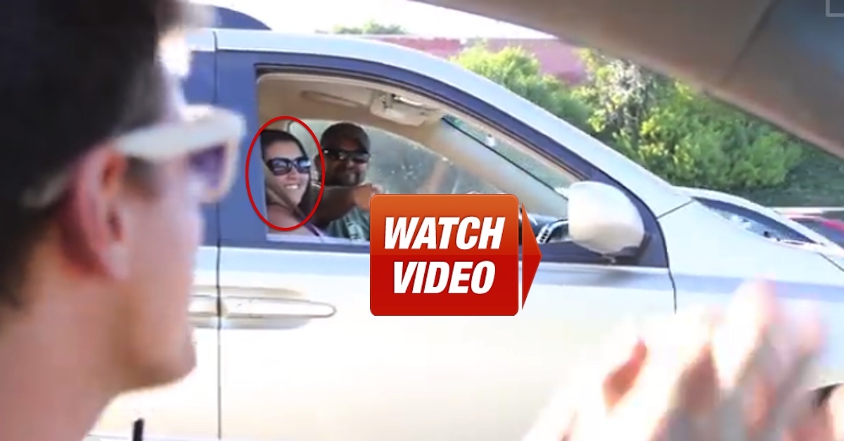 Stranger Drives Up To Couple's Car And Does Something That Puts The ...