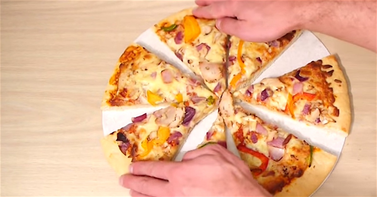 How To Steal A Slice Of Pizza Without Anyone Noticing