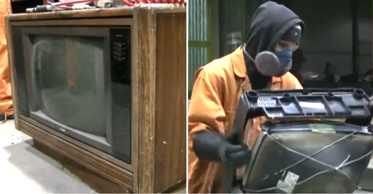 Dad Of 4 Uses 50-Inch TV To Protect Family From Armed Robber