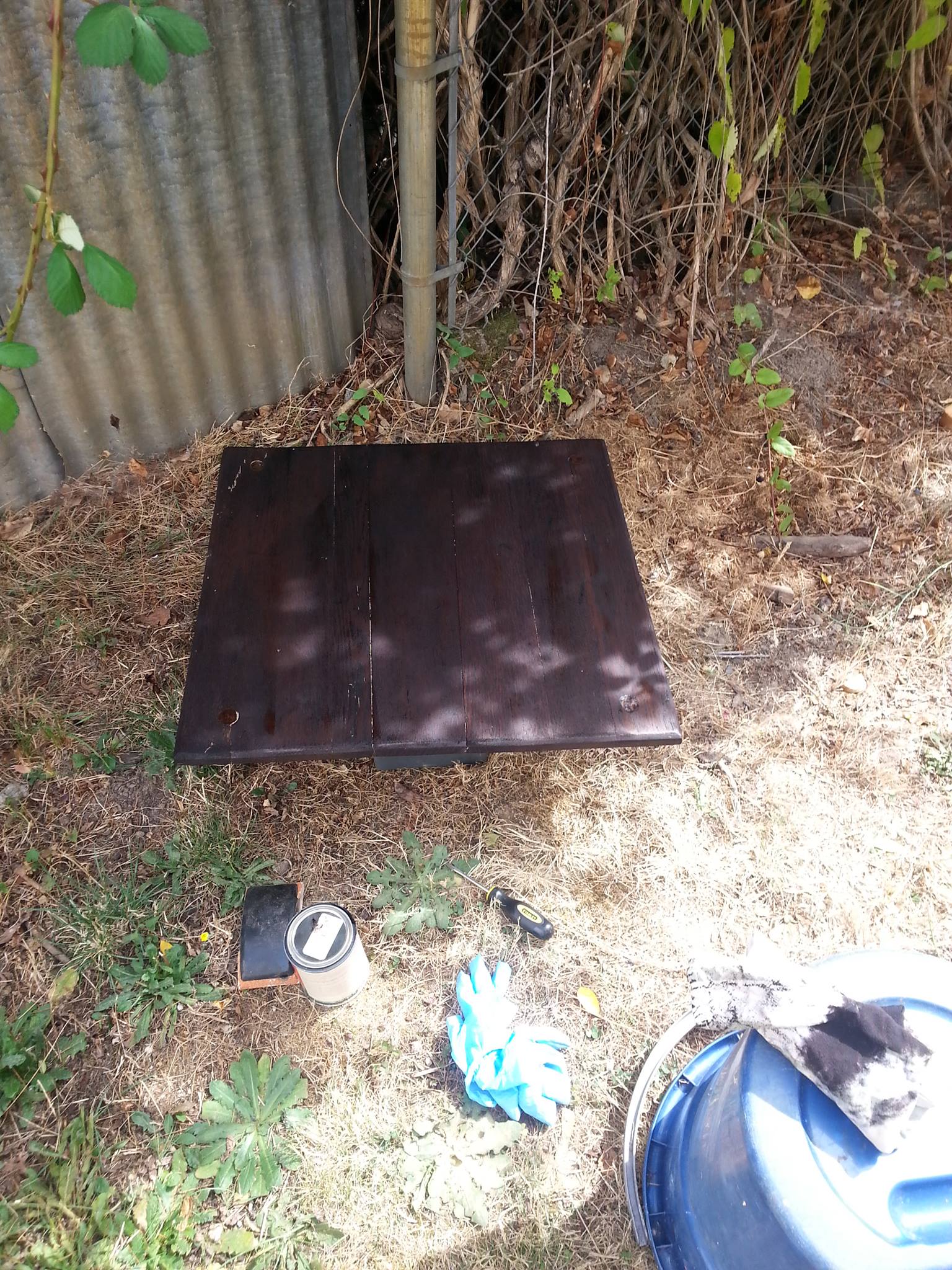 This Rickety Table Was Held Together With Scraps. Its Transformation ...