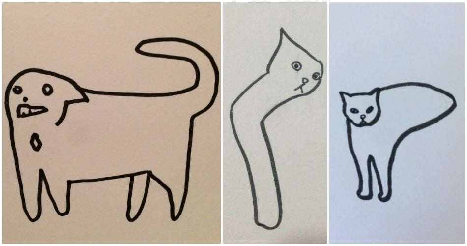 These Poorly Drawn Cats Are More Realistic Than You Think
