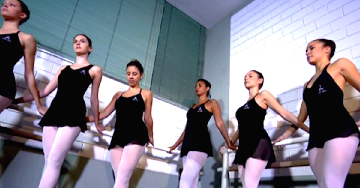 6 Ballerinas Line Up At The Barre. But Keep Your Eye On The One In The ...
