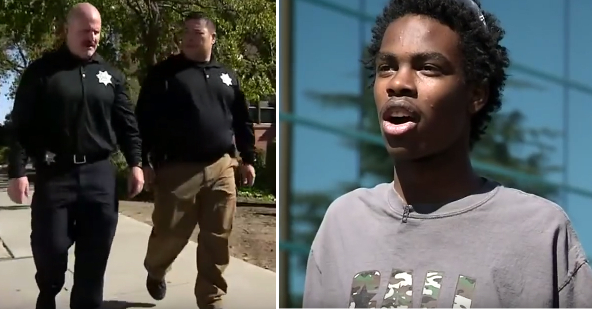 Teen Walks 2 Hours To Work To Save Money, Then An Officer Stops Him In ...