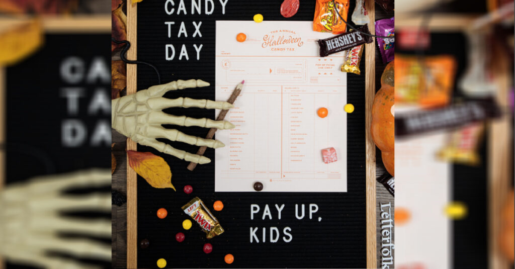 Use This Tax Form To Collect Some Your Kids' Halloween Candy
