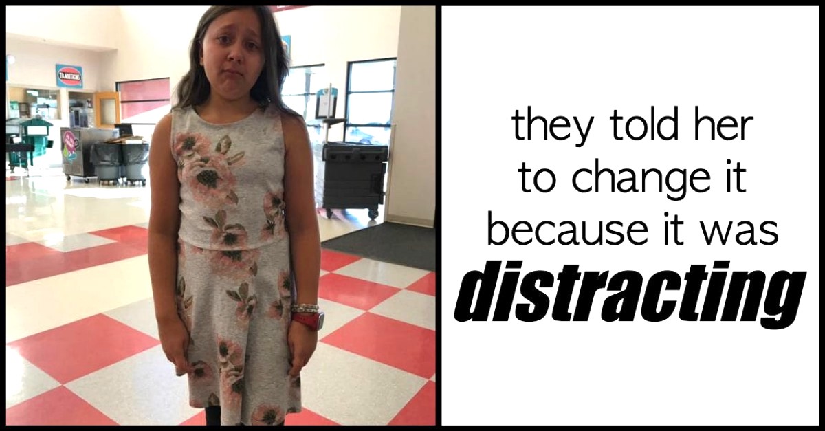 11-Year-Old Gets Dress-Coded For Sleeveless Dress