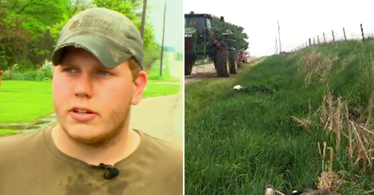 Teen Saves Man Stuck In A Ditch For 6 Hours