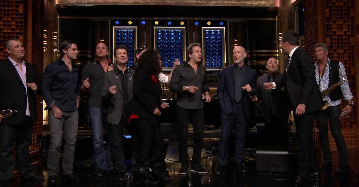 He Stands To Conduct Billy Joel's Band For This Totally Improvised ...