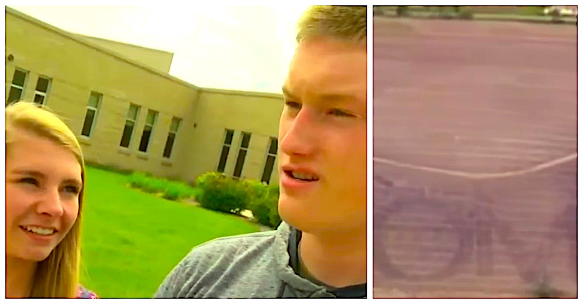 Teen Uses Tractor For Creative Promposal On Farm