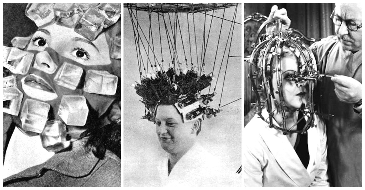 13 Bizarre Beauty Gadgets From The Past That People Actually Used