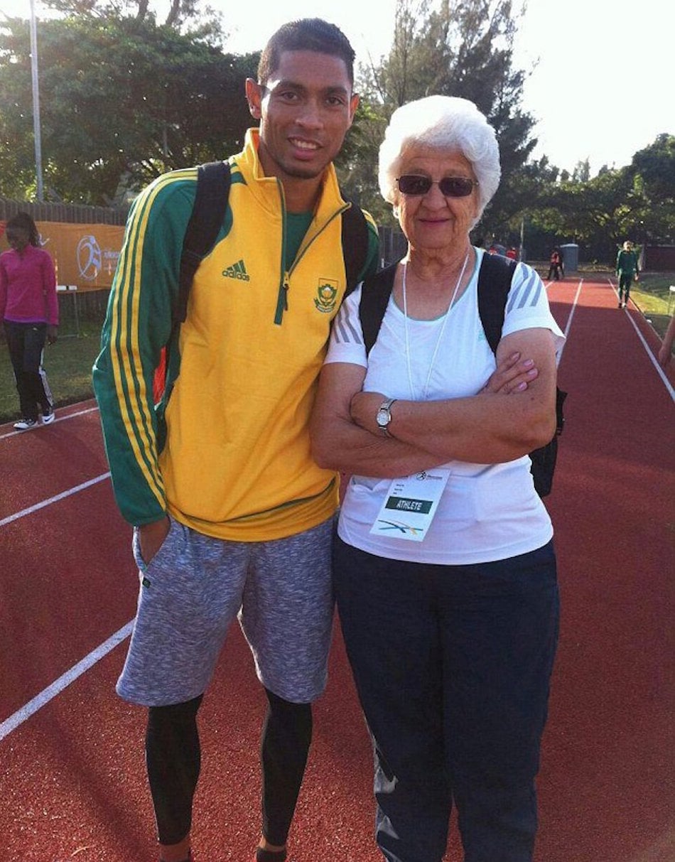 Olympic Sprinter Has 74-Year-Old Coach To Thank For His Record Breaking Win