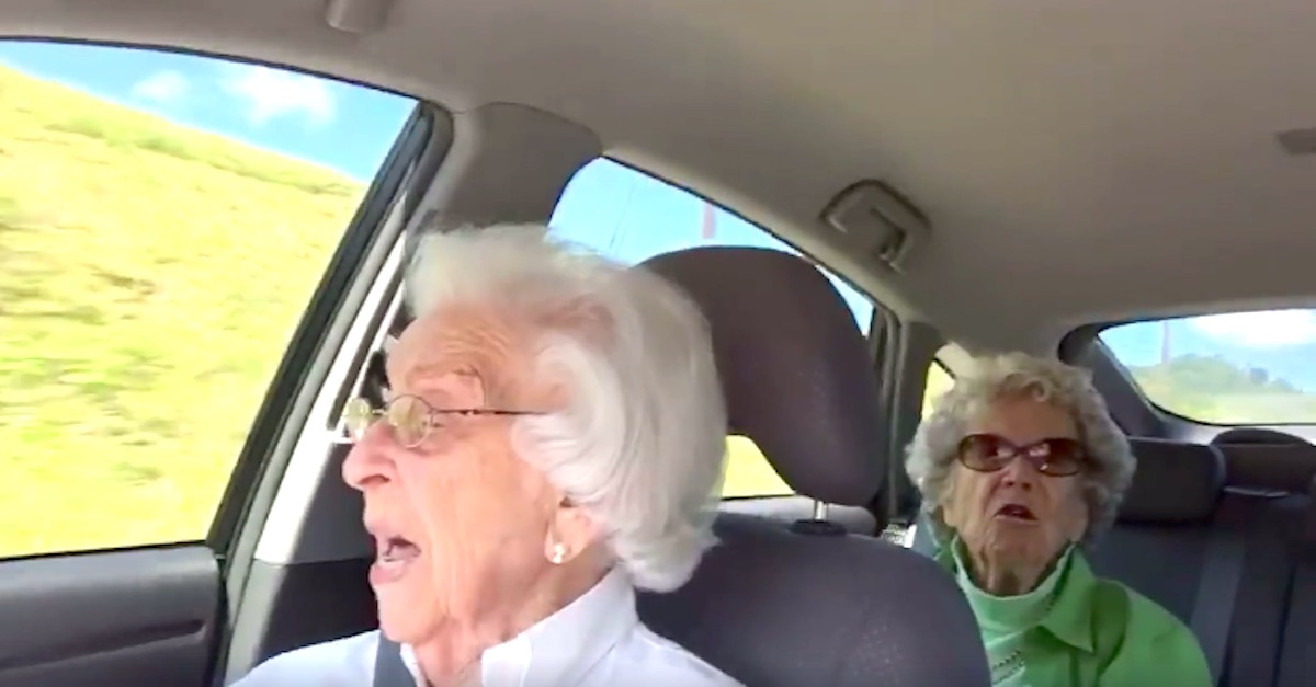 Granddaughter Records Grandma And Her Sister Hysterically Arguing About ...