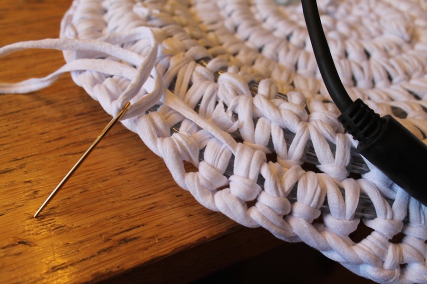 She Crochets Around A Coil Of LED Lights. The End Result? I NEED To ...