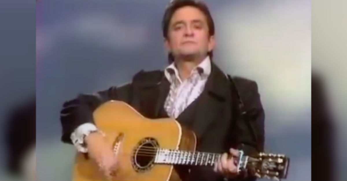 Johnny Cash Steps On Stage In 1968. 47 Years Later, His Song Still ...