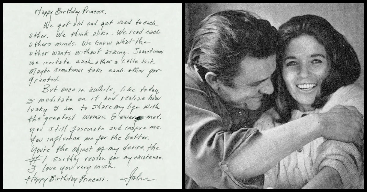 In 1994, Johnny Cash Wrote June One Of The Sweetest Love Letters Of All ...