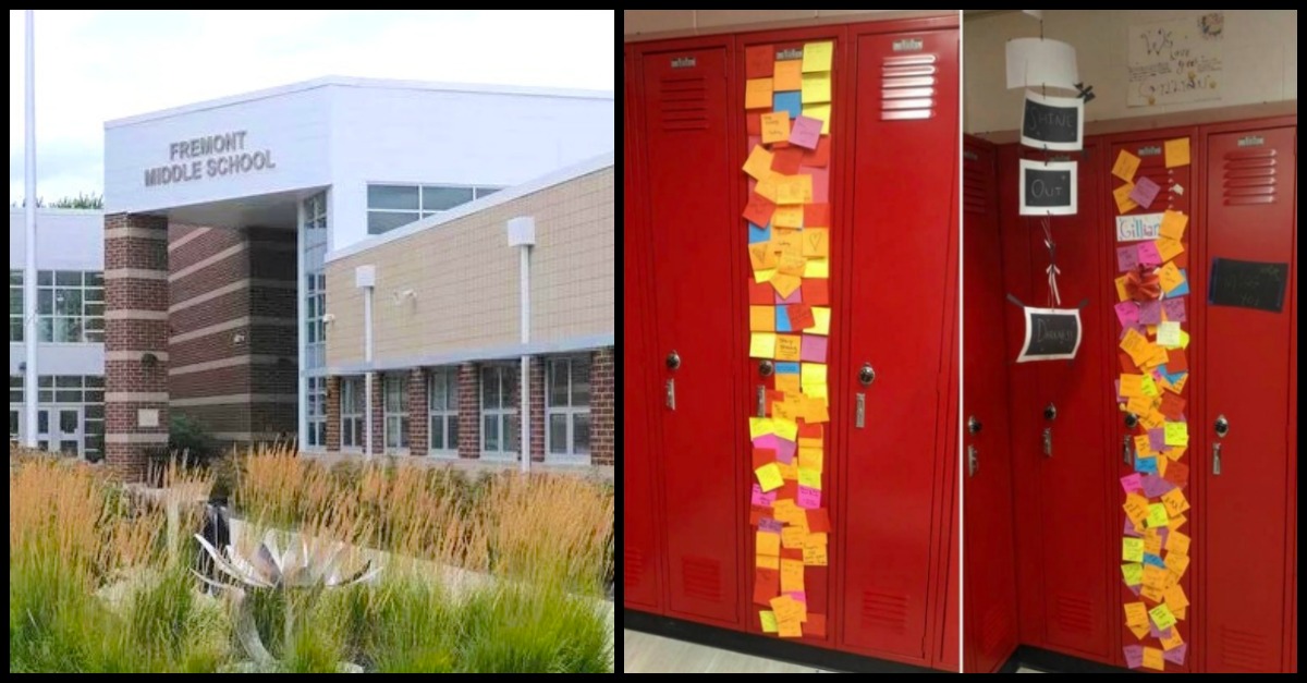Middle Schoolers Put Notes On Grieving Classmates' Lockers