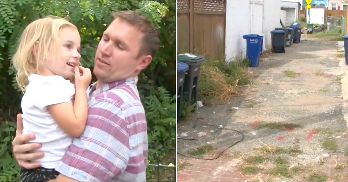 2-Year-Old Daughter Is Fined $75 For Littering In The Alley Behind Her ...