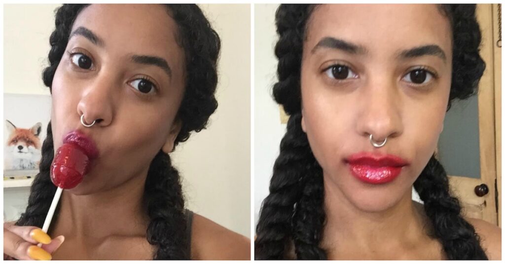 I Tried The Lollipop Lips Trend And It Wasn't As Delicious As It Sounds