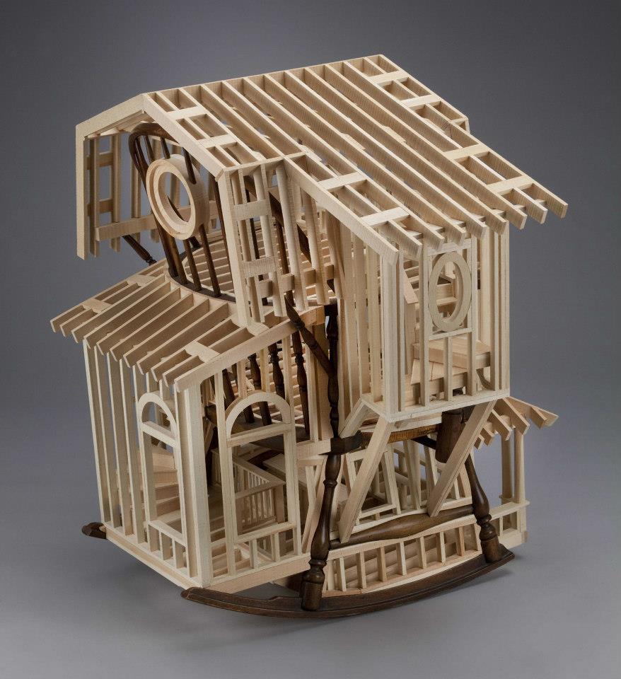 It Was Just An Old Beat-Up Chair — Until He Builds THIS Below!