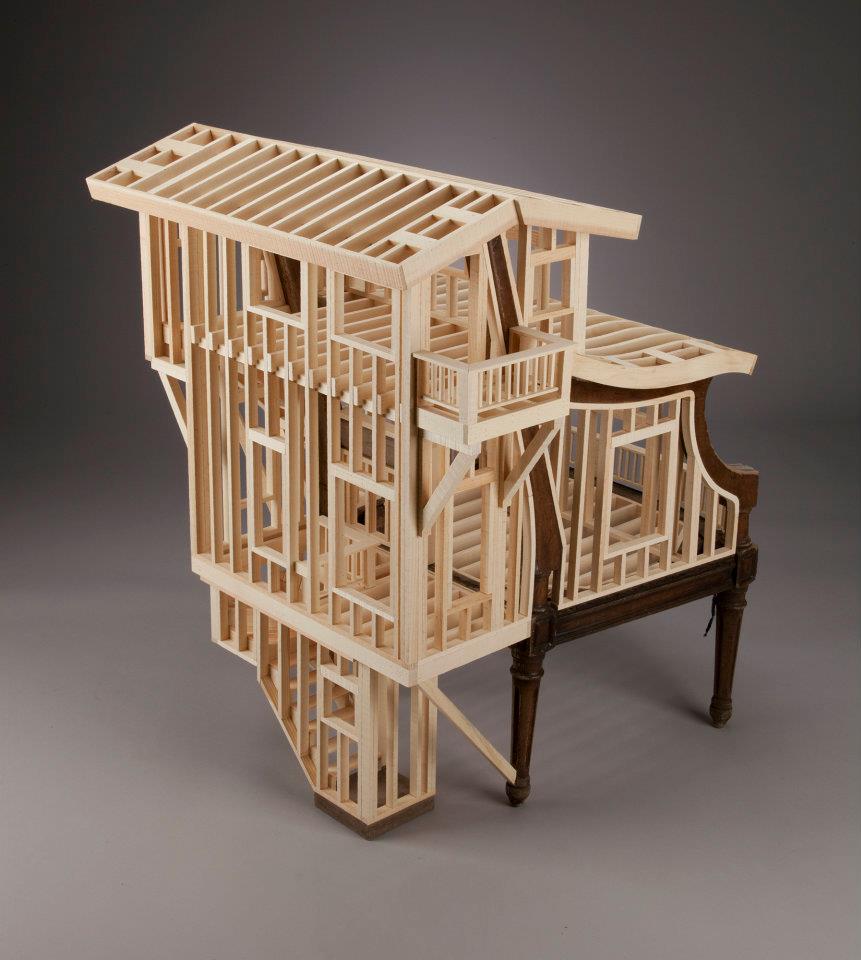 It Was Just An Old Beat-Up Chair — Until He Builds THIS Below!