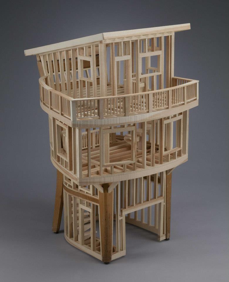 It Was Just An Old Beat-Up Chair — Until He Builds THIS Below!