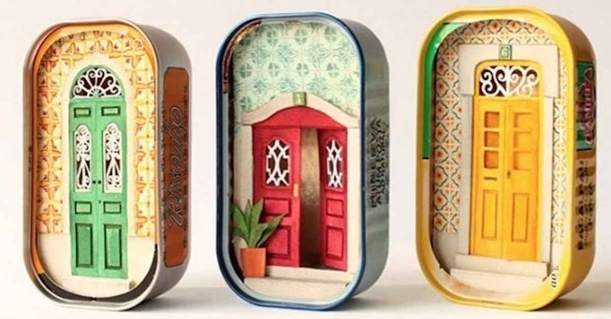 Artist Creates Shocking Mini Worlds Using Nothing But Watercolor And Paper