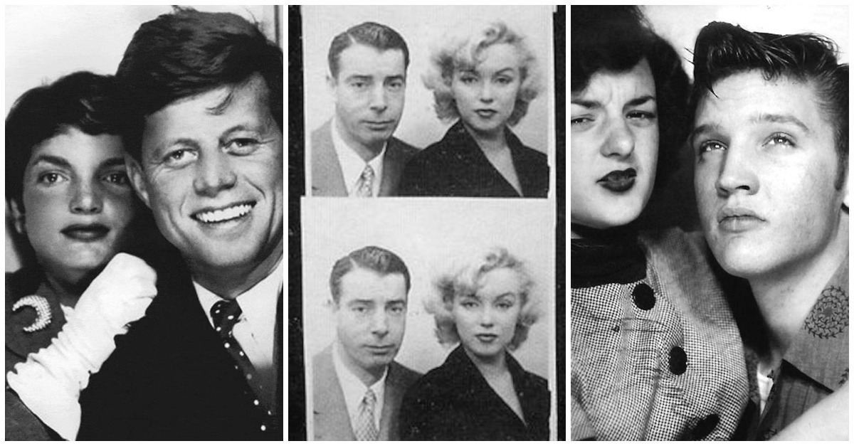 11 Classic Celeb Snapshots From Vintage Photo Booths
