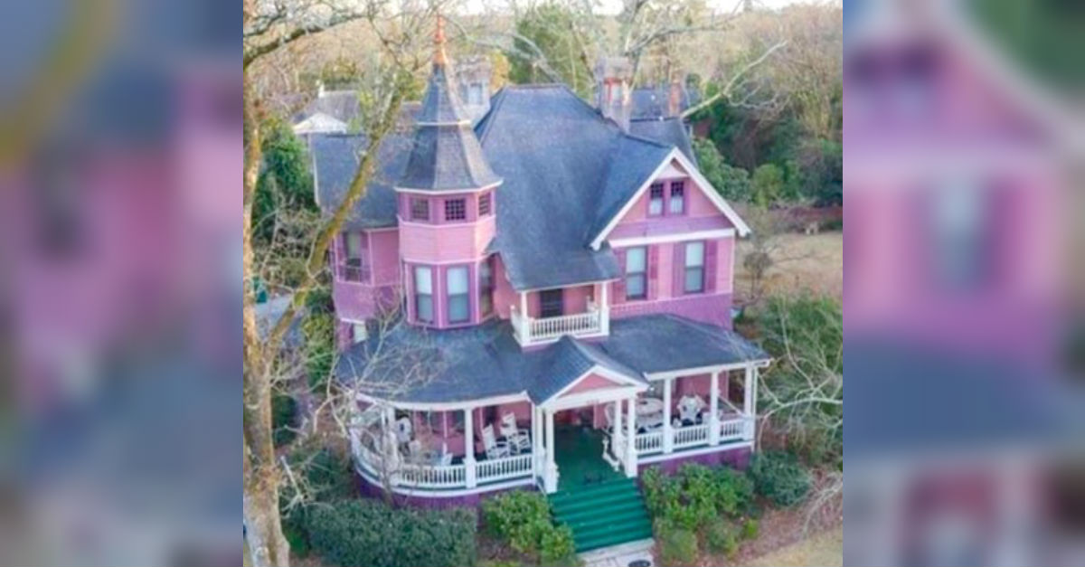 Beautiful Pink Victorian Mansion Is On The Market