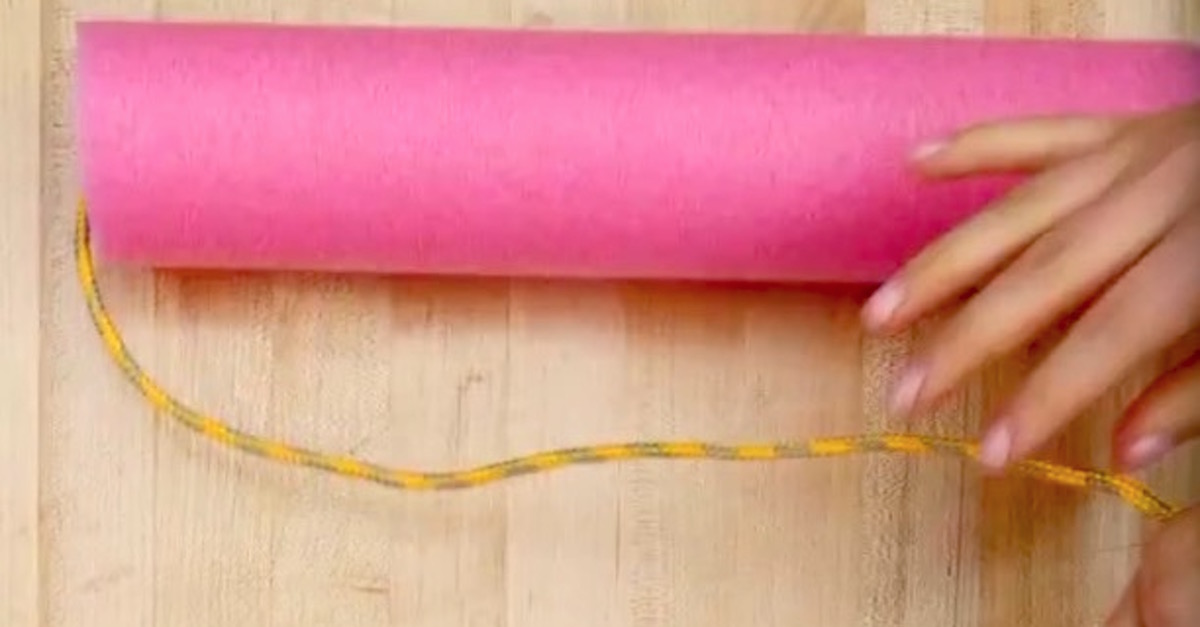 She Ties Rope Around A Pool Noodle. 10 Minutes Later? I NEED This!