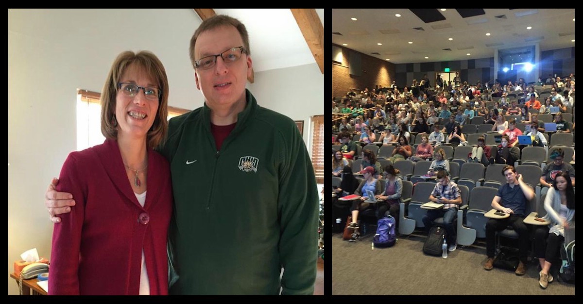 Professor Tells Class Story About Falling In Love With His Wife