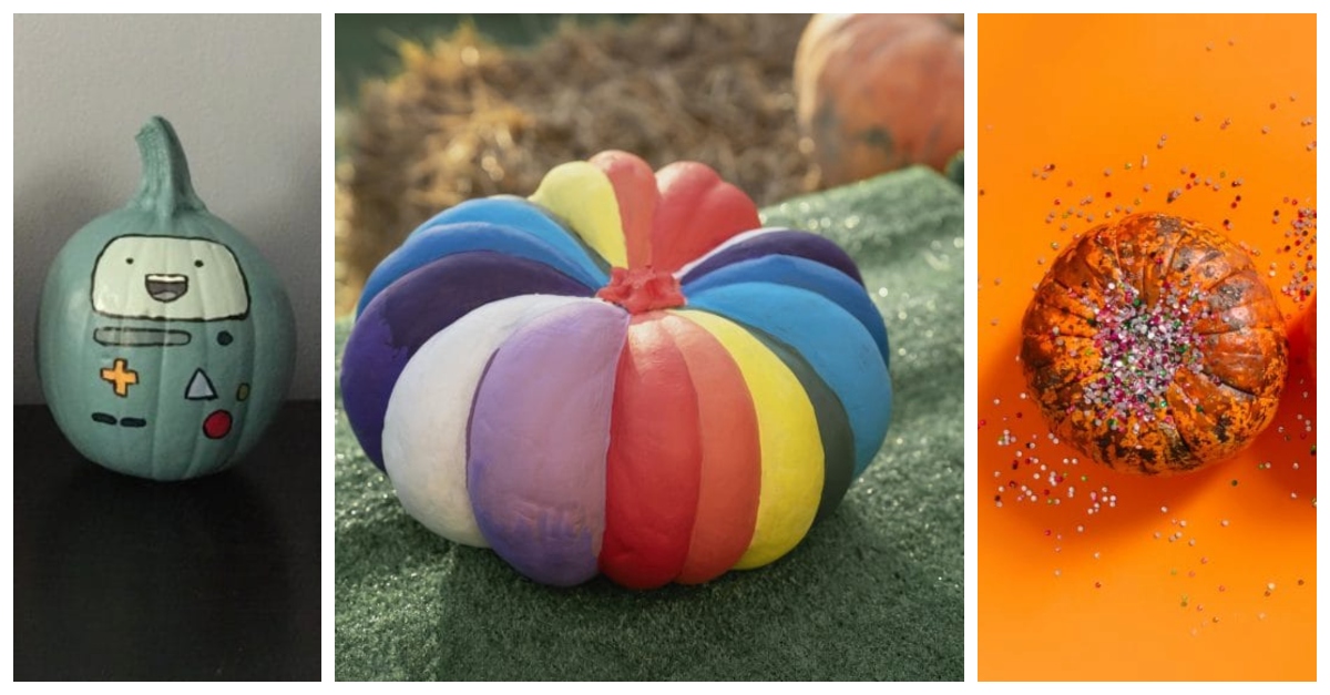 Fun Ways To Decorate Your Pumpkin When You Don’t Feel Like Carving It