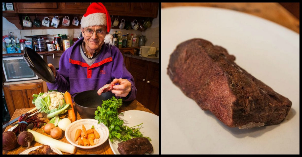 78-Year-Old Man Likes To Eat Roadkill