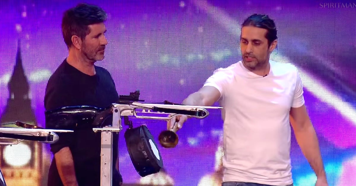 Contestant Pulls Simon Onstage For His Act, But Wait Til You See What ...