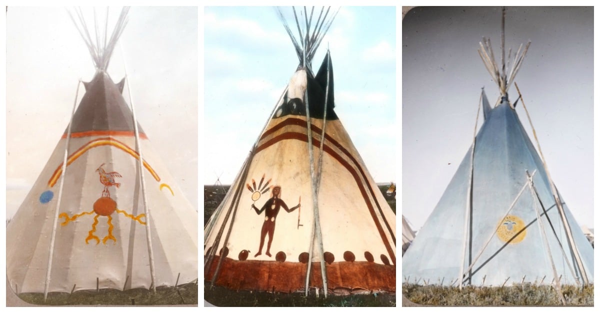 I Thought It Was Just A Photo Of Horses — Then I Saw The Tipis...