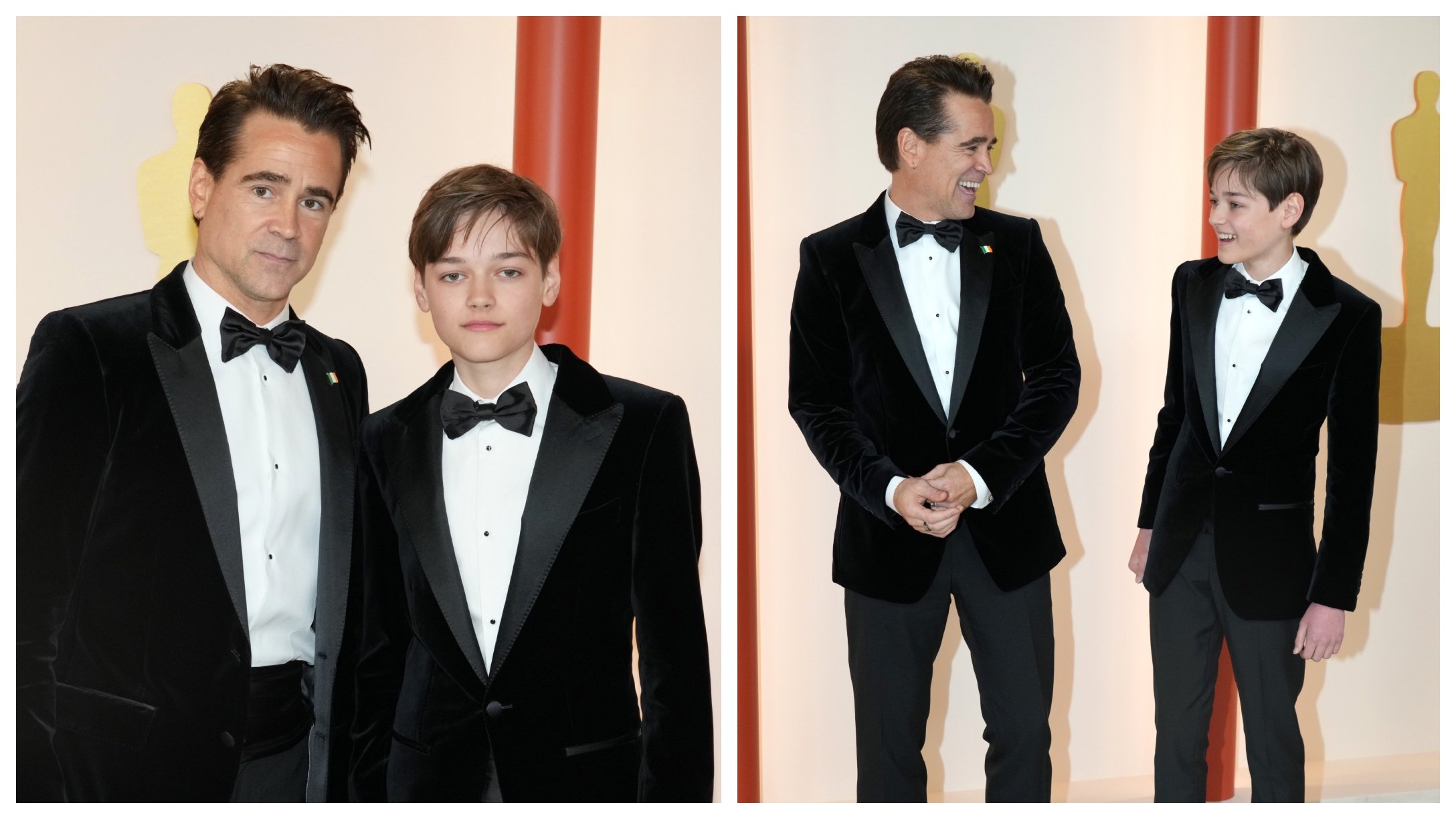 Colin Farrell Takes His Son Henry To The Oscars As His Plus One