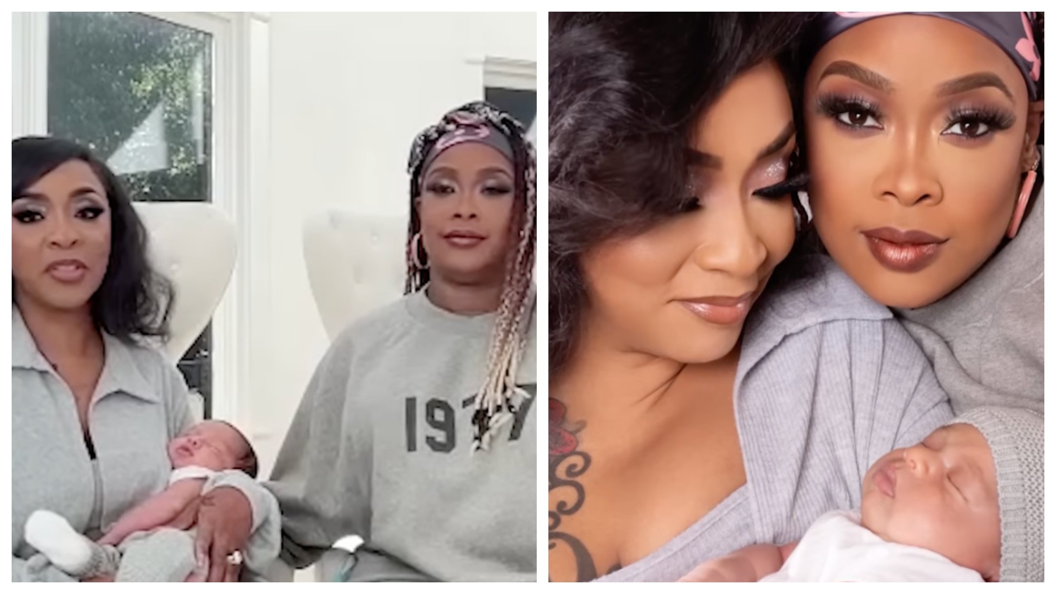 Da Brat Shares First Photos Of Her Newborn Son