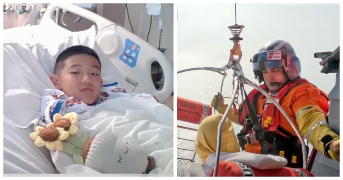 8-Year-Old Boy Airlifted From Cruise Ship By Coast Guard, Caught On Camera