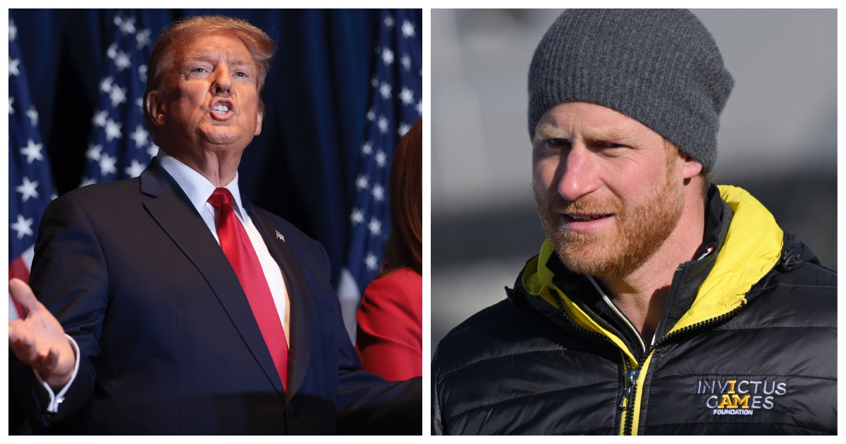 Donald Trump Says He Wouldn't Protect Prince Harry If He Gets Re-Elected