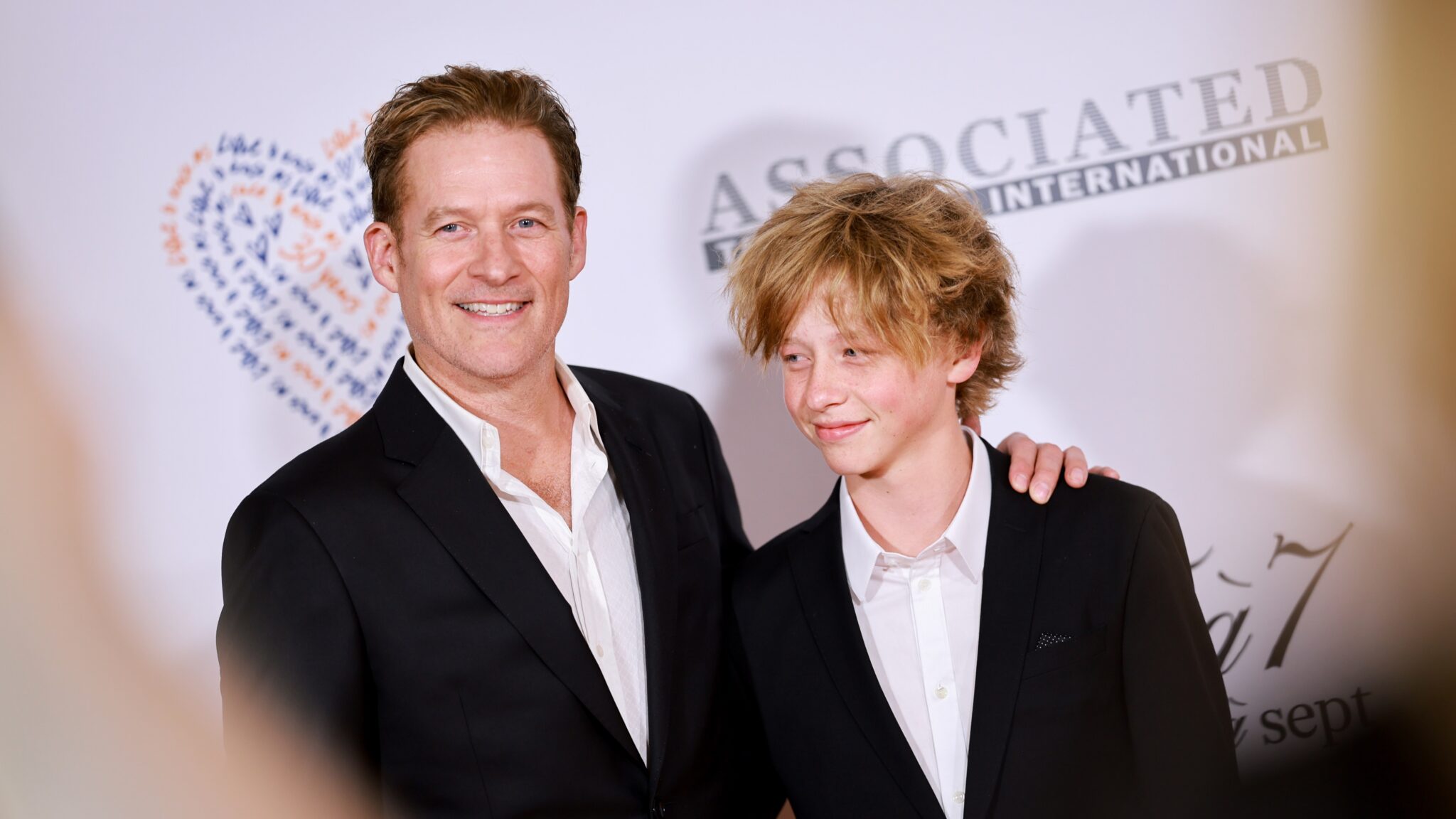 James Tupper And Son, Atlas, Make First Red Carpet Appearance After ...