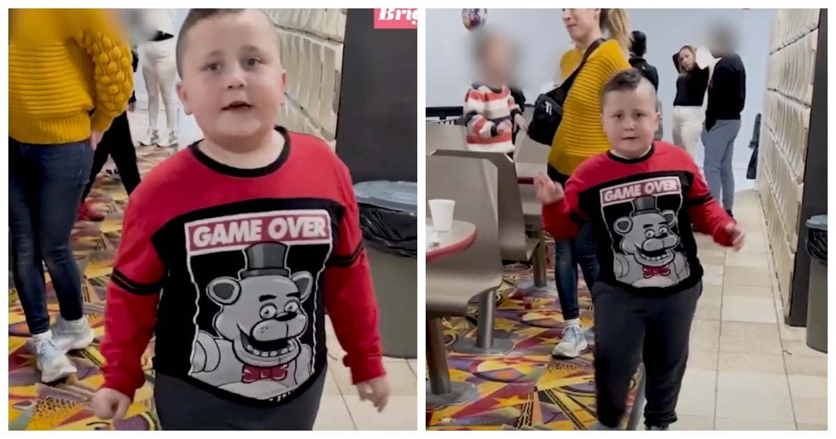 This Kid Brings Out His Dance Moves After Drinking Too Much Sprite