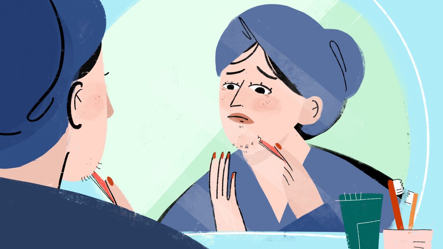 What Your Chin Hair Might Mean And How To Get Rid Of It