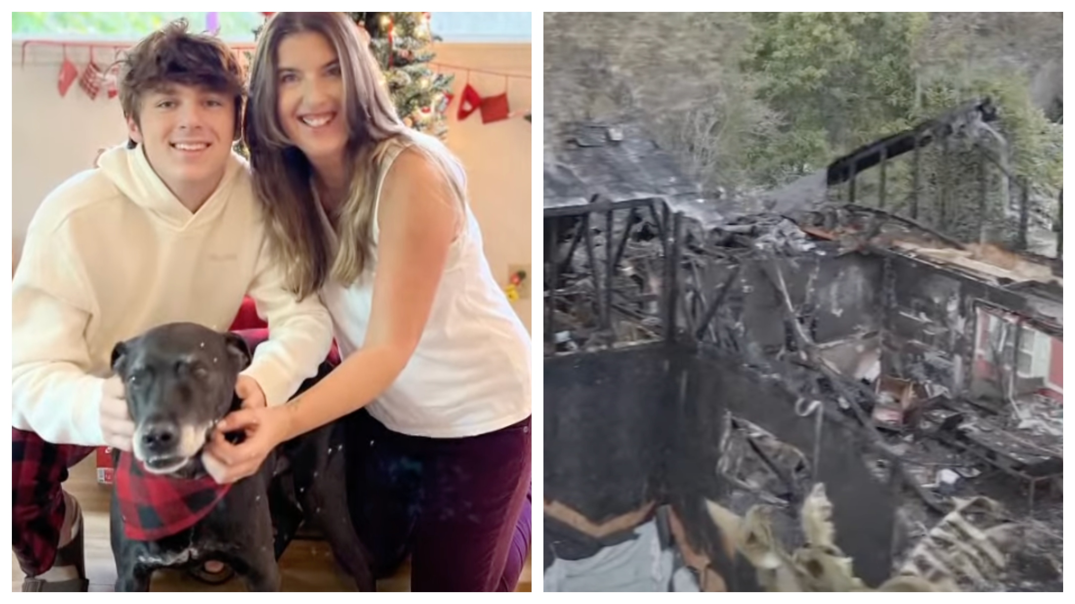 A Florida Family's Dog Rescues Teen From New Year's Eve Blaze