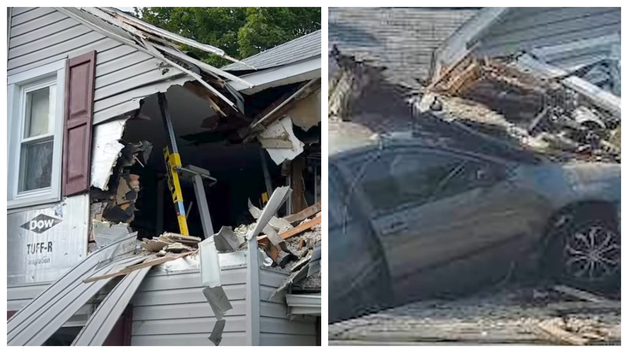Car Crashes Into Second Floor Of Pennsylvania Home In 'Intentional Act'