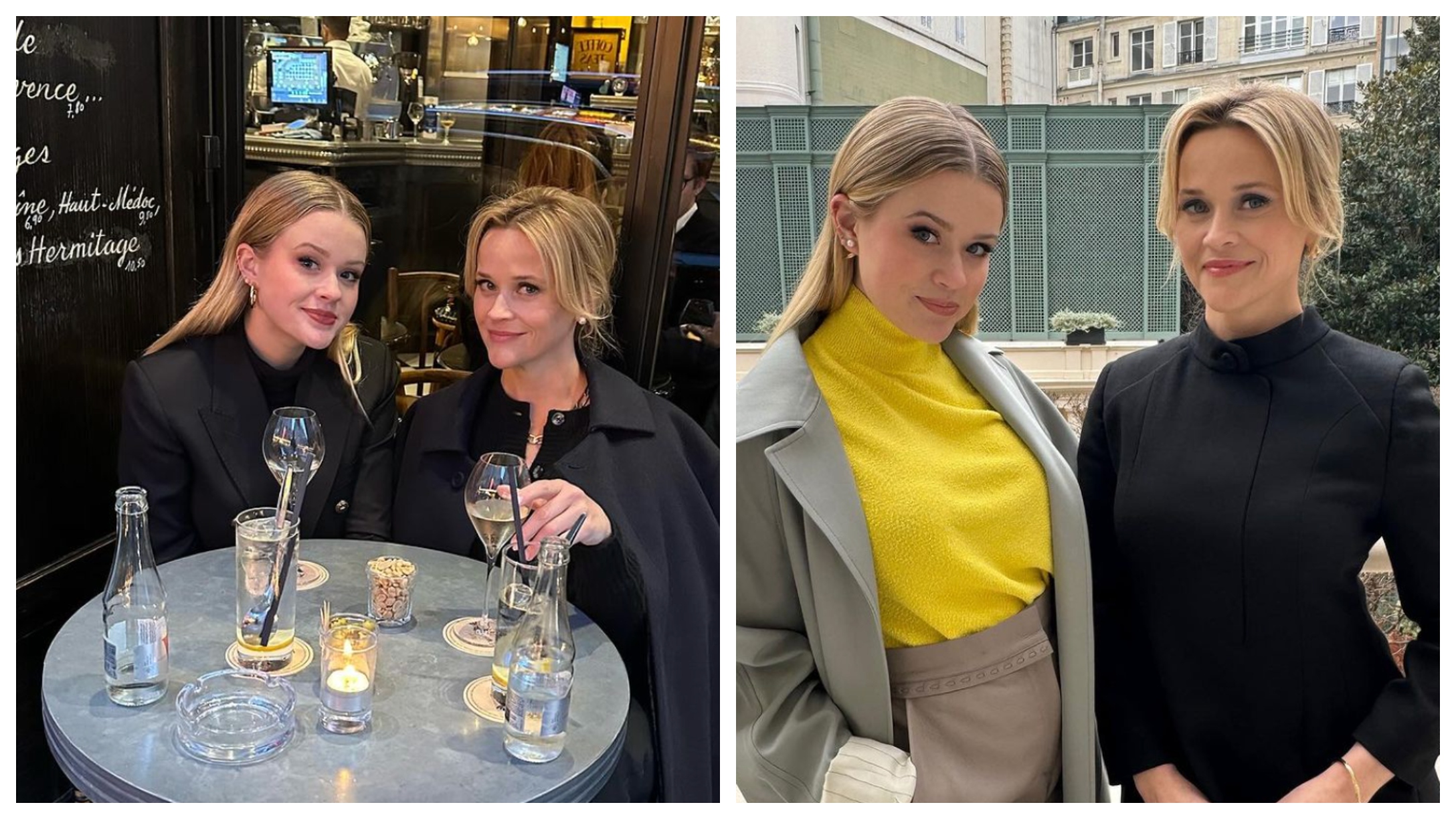 Reese Witherspoon And Ava Phillippe Enjoy A Mother-Daughter Trip To Paris