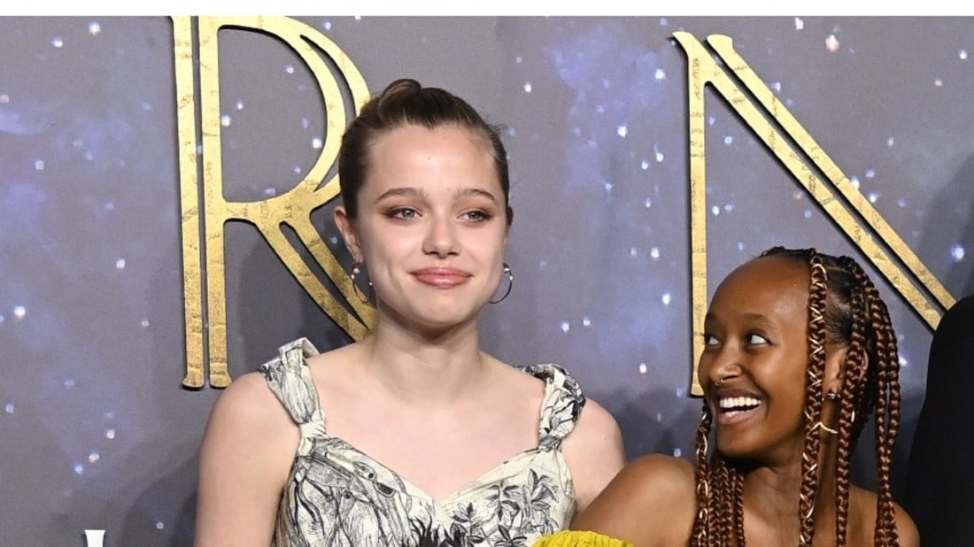 Brad Pitt And Angelina Jolie's Daughter Shows Off Pink Buzz Cut In LA ...